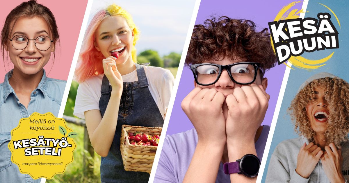 Kesäduuni ja Kesätyöseteli auttavat tamperelaisia nuoria ja yrityksiä kohtaamaan - Ajankohtaista ...